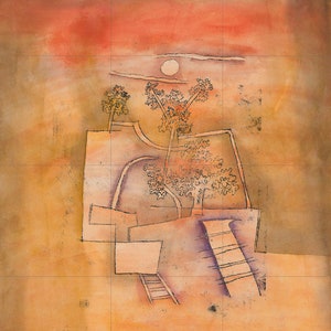 Tile Mural/mosaic Ceramic Panel of Paul Klee Painting Paul Klee Print ...