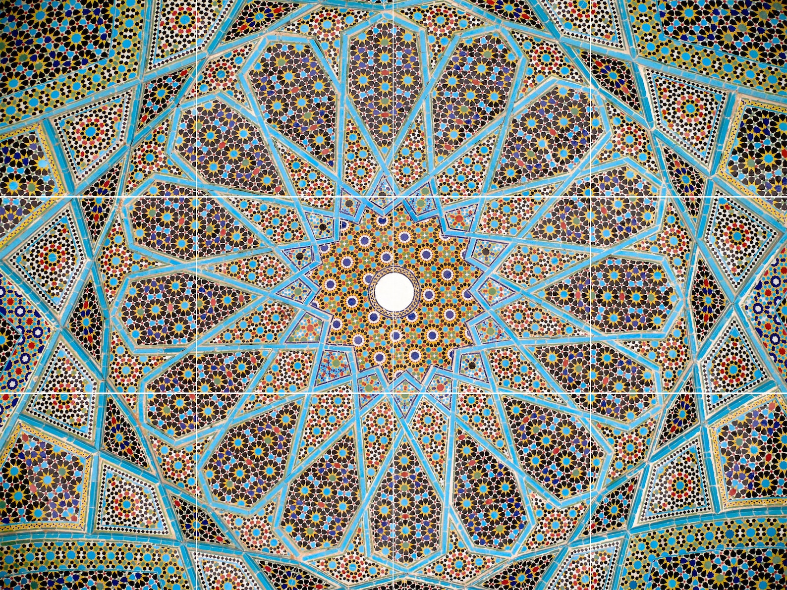 Tile Mural/mosaic Ceramic Panel of Arabic Pattern Arabic Art - Etsy