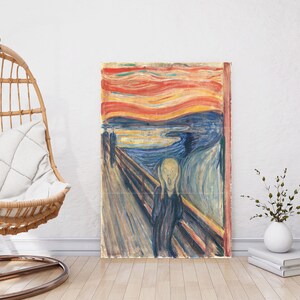 Tile Mural/mosaic Ceramic Panel of Edvard Munch Scream Munch Print ...