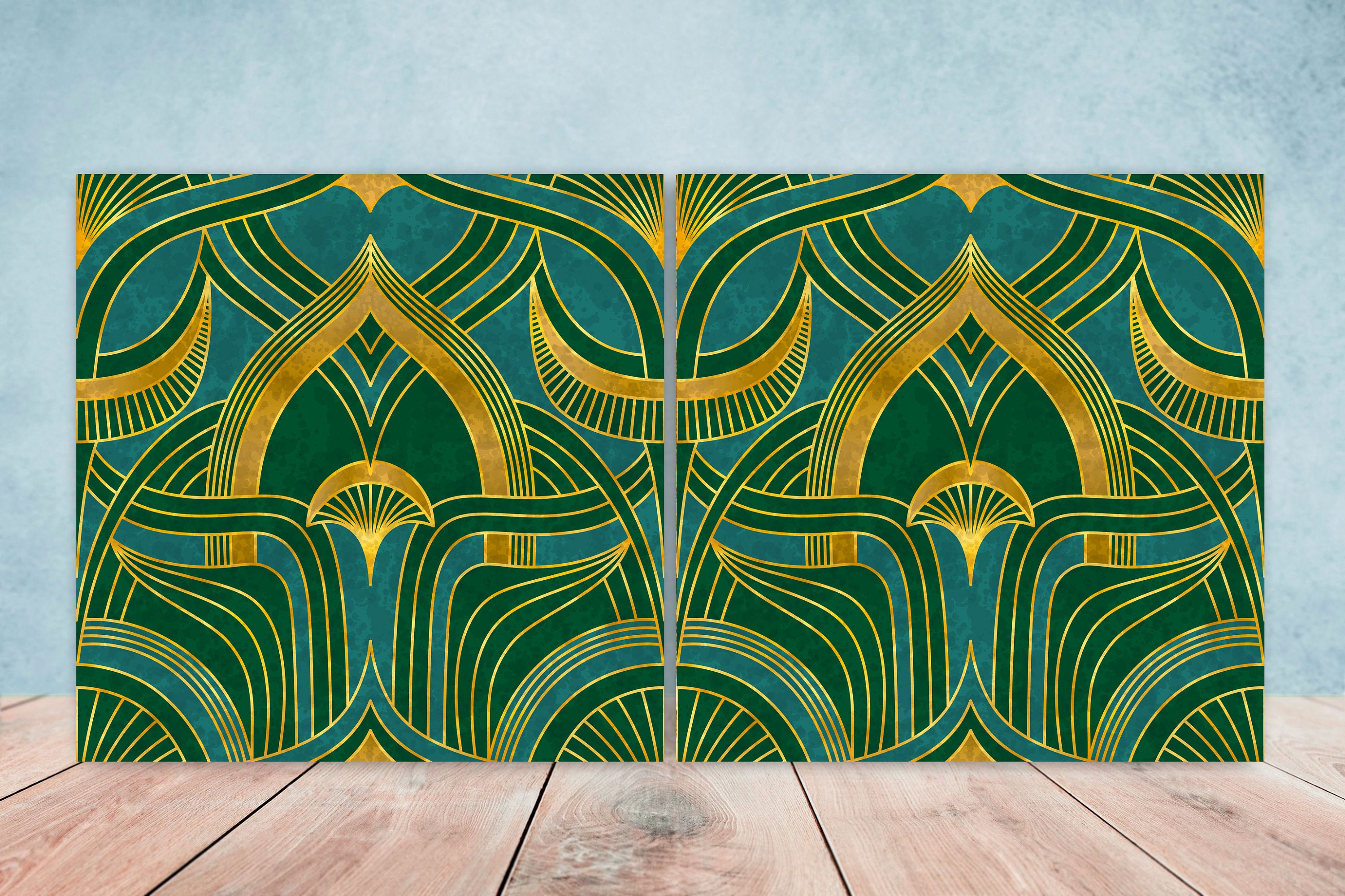 Art Nouveau Kitchen Tiles