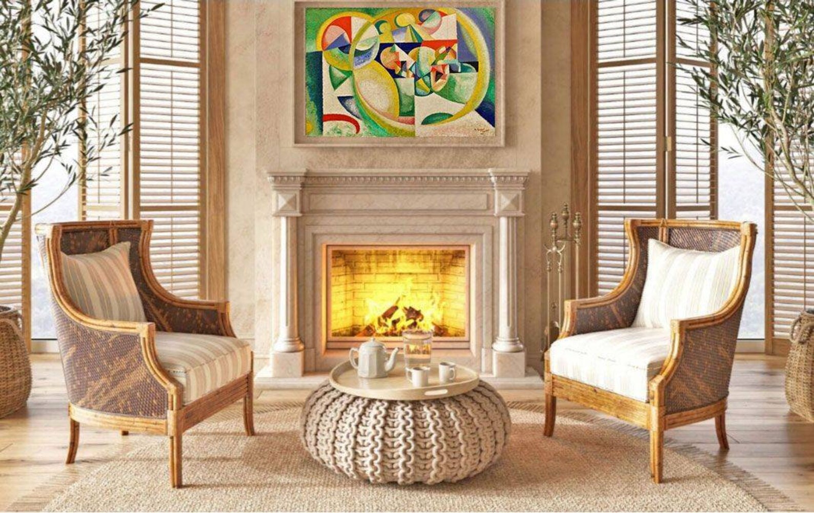 Tile Mural/mosaic Ceramic Panel of Cardoso Study B Amadeo De - Etsy