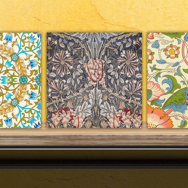 William Morris Tiles - Etsy UK