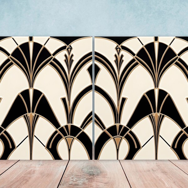 Art Deco Tile - Etsy