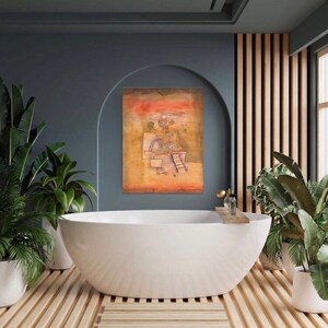 Tile Mural/mosaic Ceramic Panel of Paul Klee Painting Paul Klee Print ...