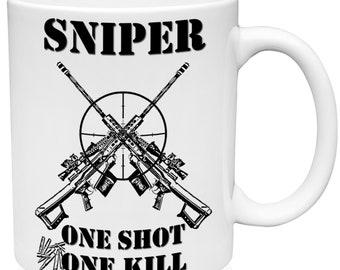 Sniper Coffee Mug | Etsy