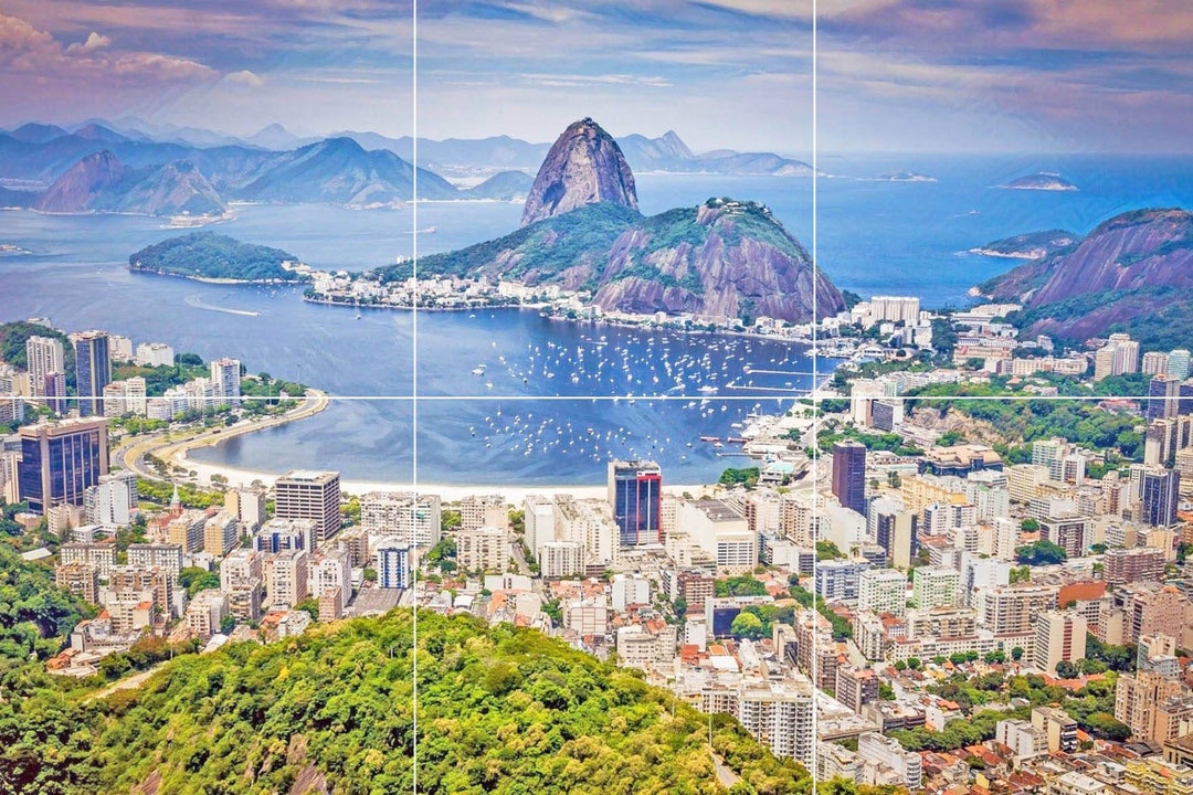 Tile Mural/mosaic Ceramic Panel of Rio De Janeiro - Rio De Janeiro ...