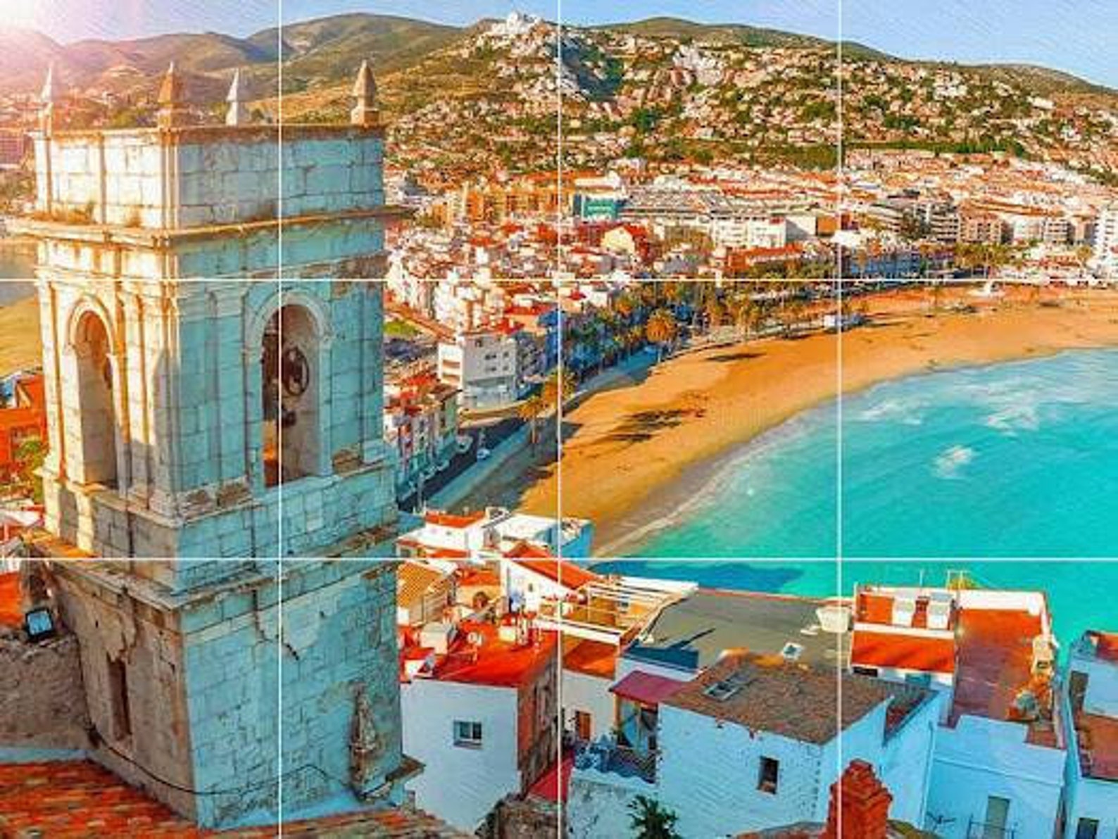 Tile Mural/mosaic Ceramic Panel of Valencia Spain Beautiful - Etsy