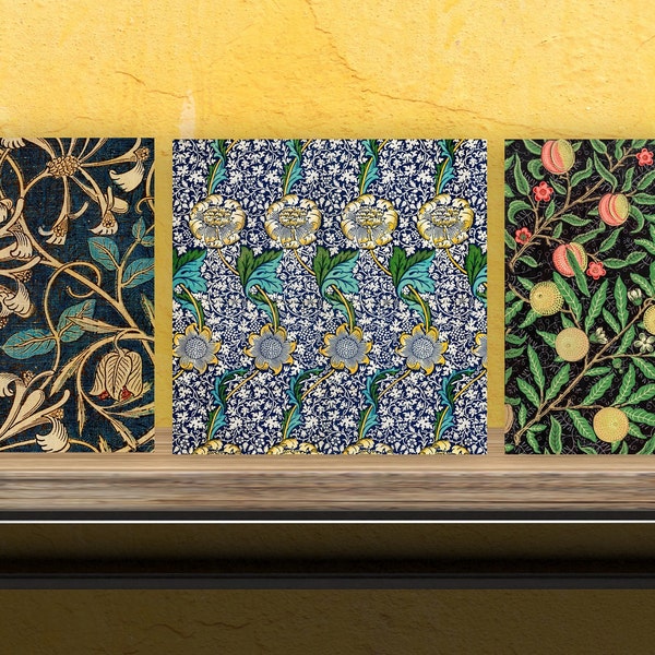 William Morris Tiles - Etsy UK