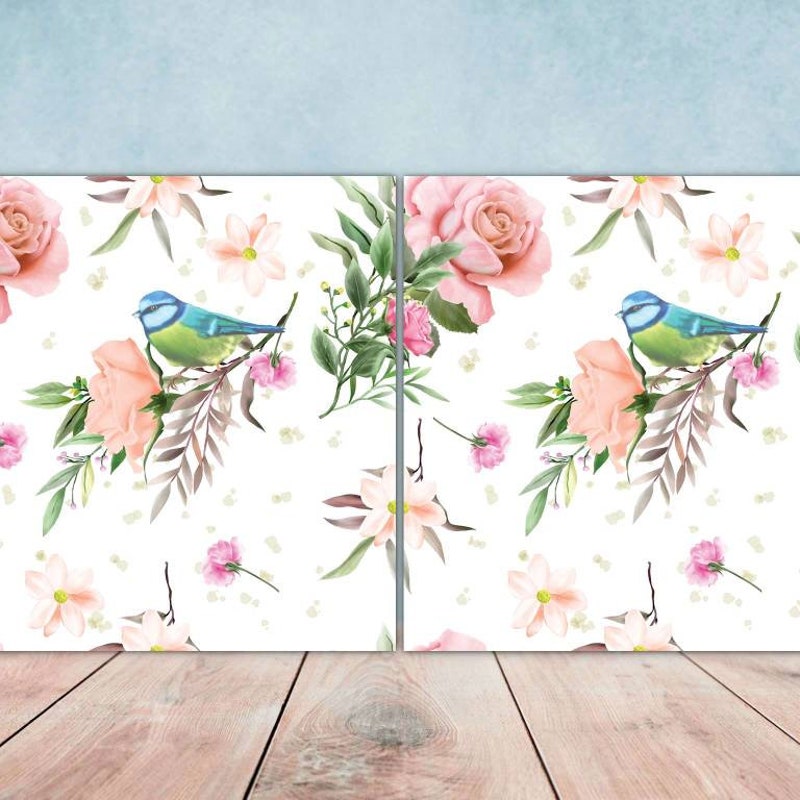 Large Tropical Coasters - Etsy UK