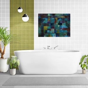 Tile Mural/mosaic Ceramic Panel of Paul Klee Painting Paul Klee Print ...