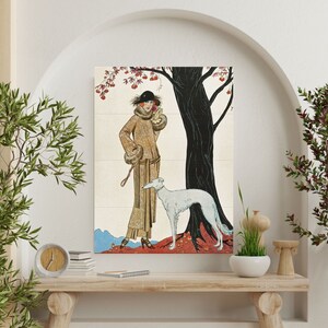 Tile Mural/mosaic Ceramic Panel of Art Nouveau Painting- George Barbier ...