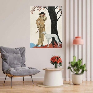 Tile Mural/mosaic Ceramic Panel of Art Nouveau Painting- George Barbier ...