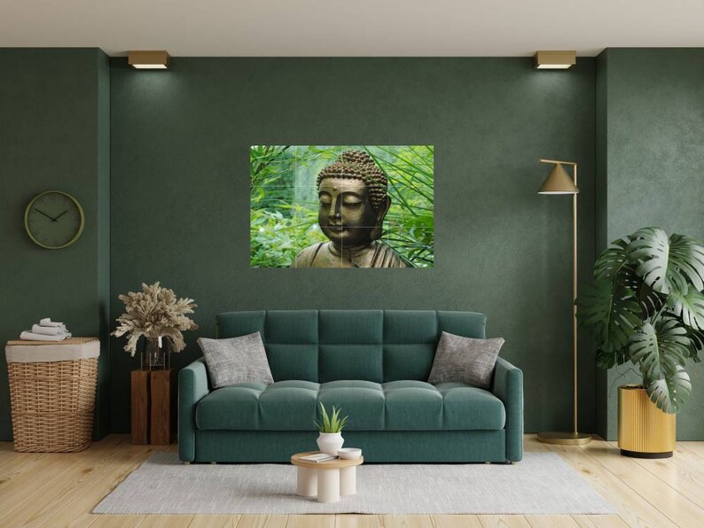 Tile Mural/mosaic Ceramic Panel of Buddha Meditation Home - Etsy