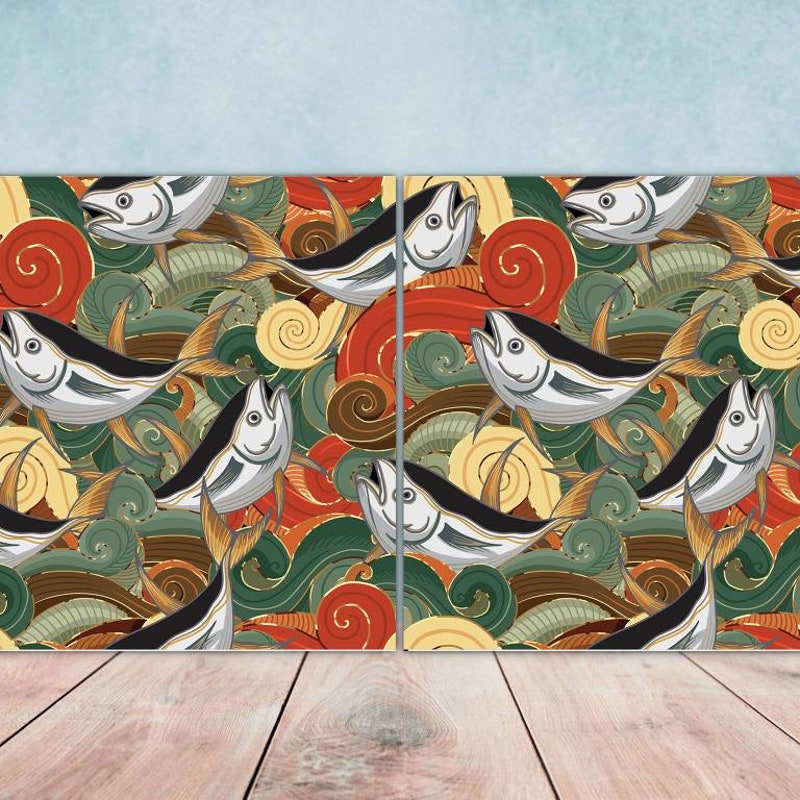 Fish Tile - Etsy