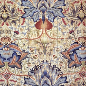 Tile Mural/mosaic Ceramic Panel of William Morris Artichoke - William ...