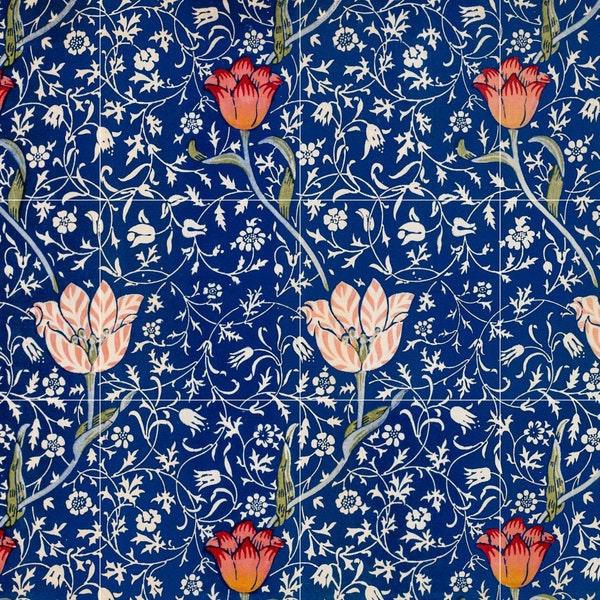 William Morris Fireplace Tiles - Etsy