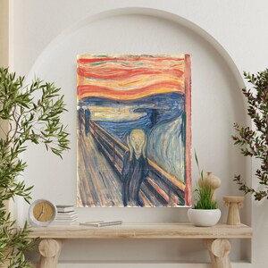 Tile Mural/mosaic Ceramic Panel of Edvard Munch Scream Munch Print ...