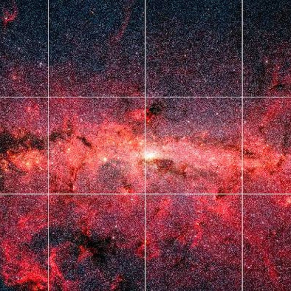 Galaxy Wall Mural - Etsy UK