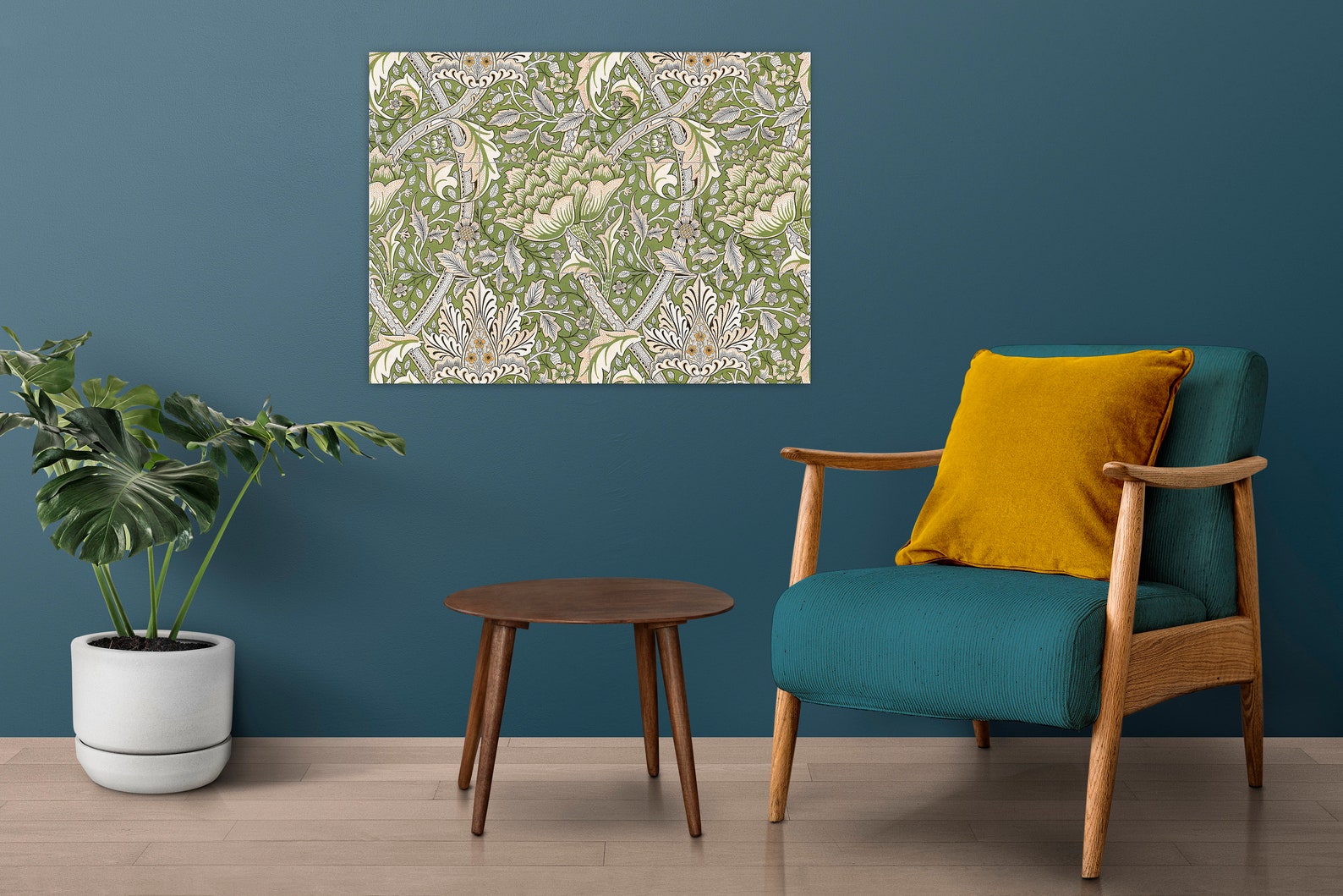 William Morris Windrush Ceramic Tile Mural: Arts & Crafts Decor - Etsy