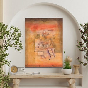 Tile Mural/mosaic Ceramic Panel of Paul Klee Painting Paul Klee Print ...