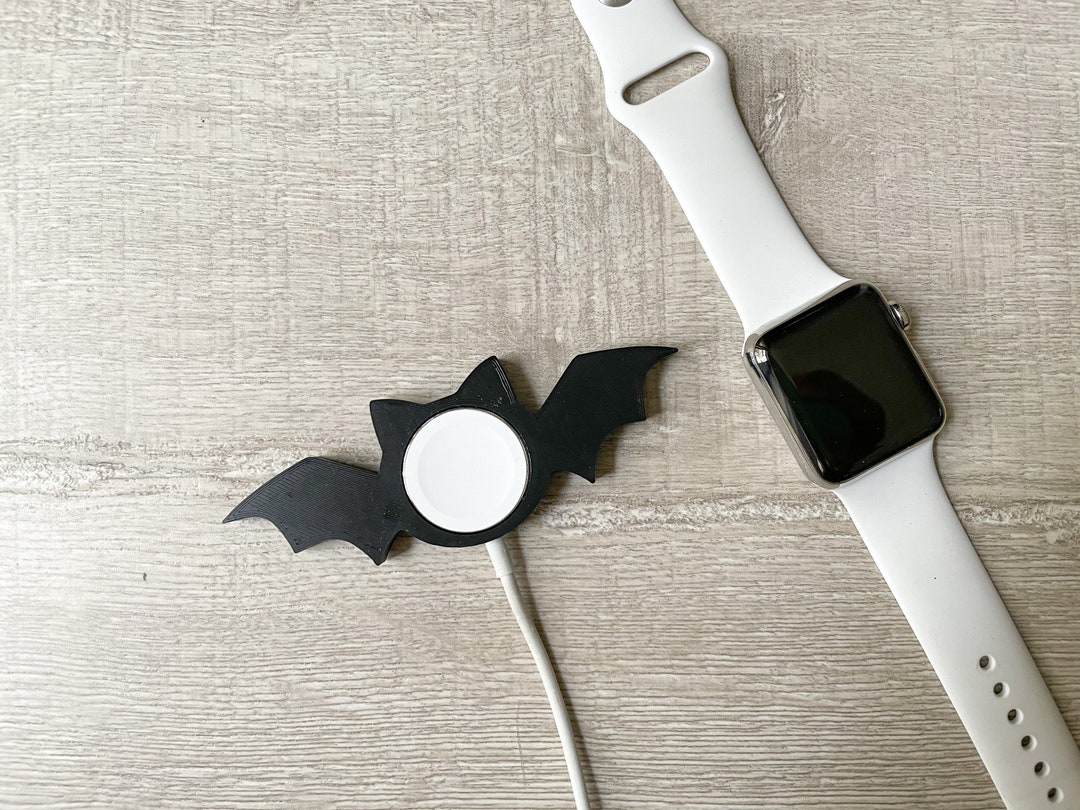 Cute Bat Skin/cover for Apple Watch Charger - Etsy