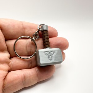 Thor's Hammer (mjolnir) Keychain - Etsy