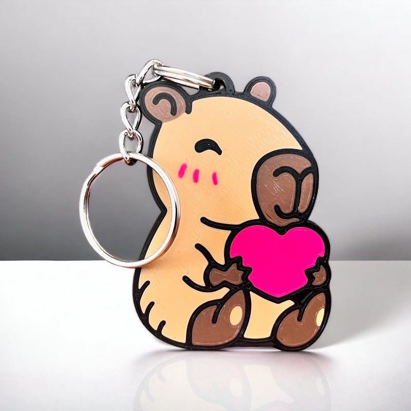 Capybara Keychains - Etsy