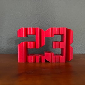 Cool Michael Jordan 23 3D Printed Gift - Etsy