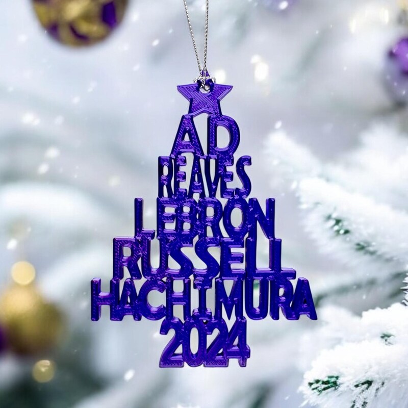 Lakers Ornament - Etsy