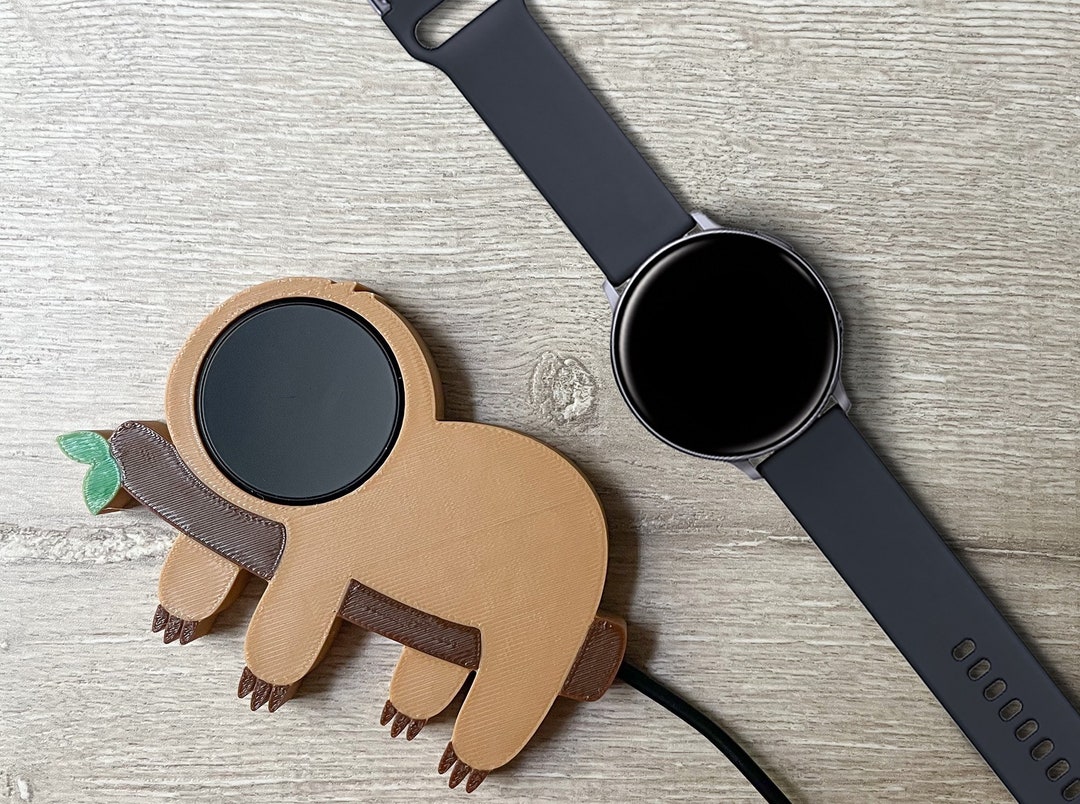 Cute Sloth Skin/cover for Samsung Galaxy Watch Charger - Etsy