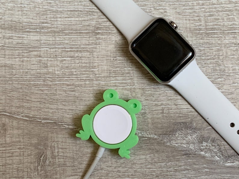 Cute Frog Skin/cover for Apple Watch Charger - Etsy
