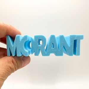 Cool Ja Morant #12 3D Printed Gift - Etsy