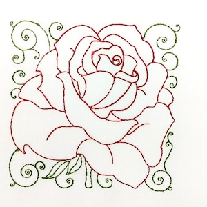 Lovely Rose Blocks Collection - Etsy