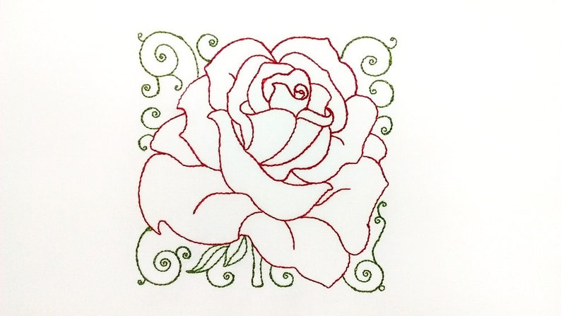 Lovely Rose Blocks Collection - Etsy