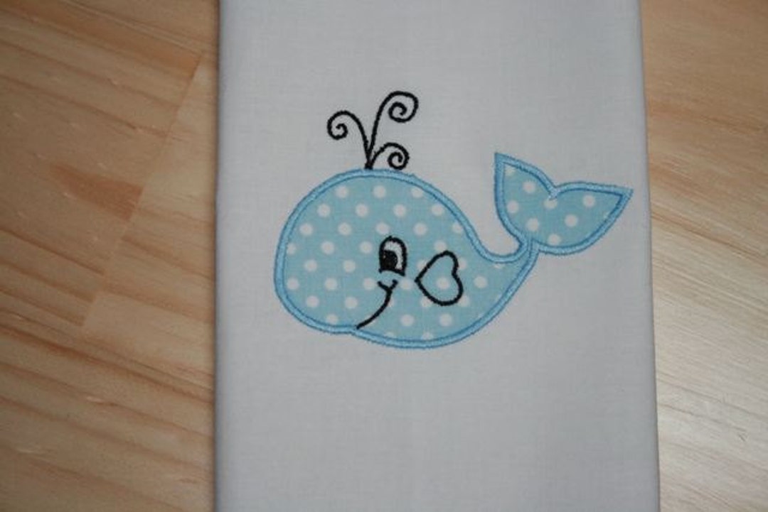 Baby Whale Applique Pattern - Etsy