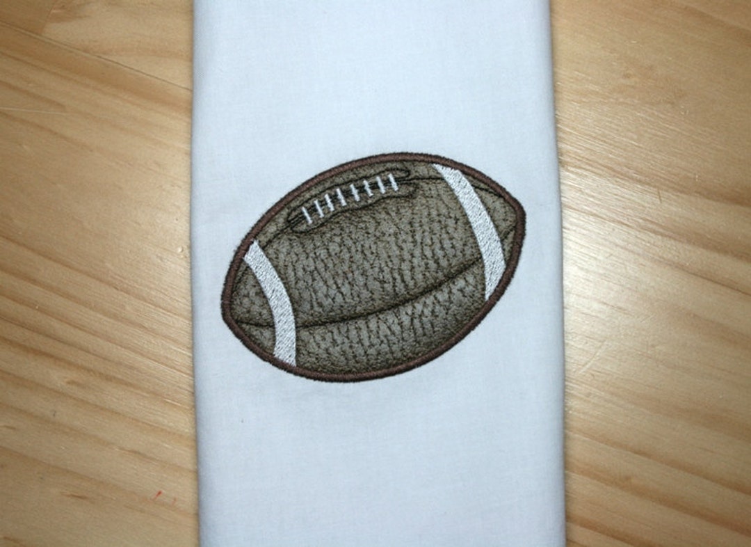 Football Applique Design - Etsy
