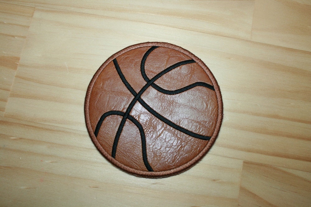 Basketball Coaster In-the-hoop Design - Etsy