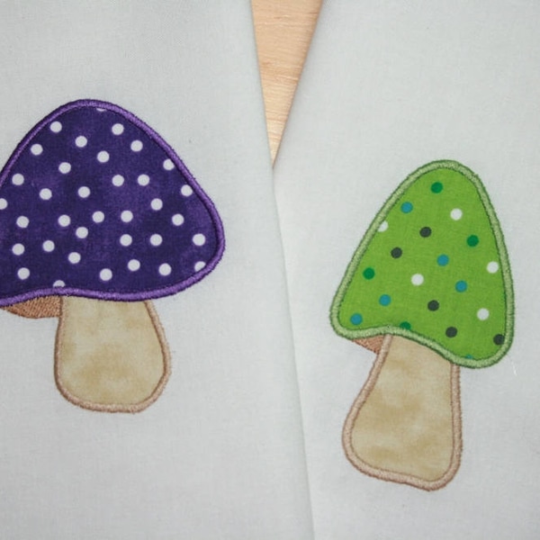 Mushroom Applique - Etsy