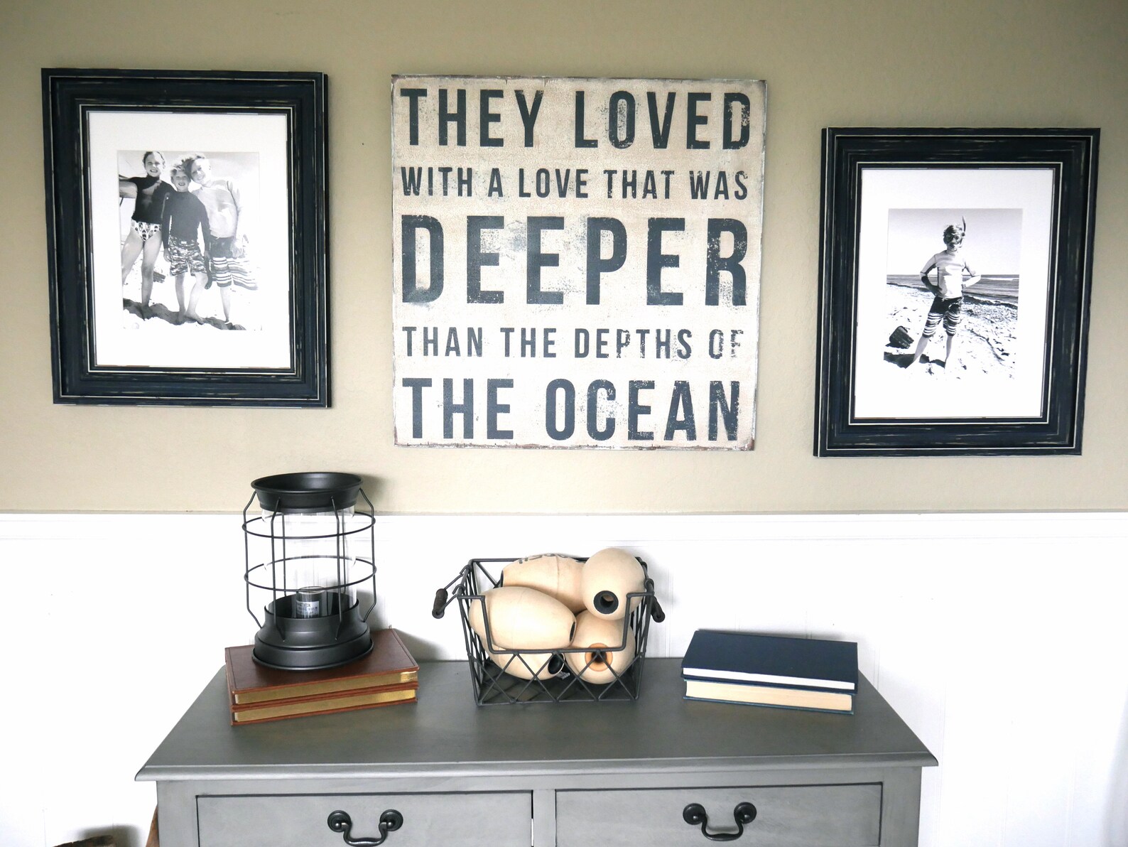 Meet Me Bye the Sea Depths of the Ocean Nautical Beach Sign - Etsy