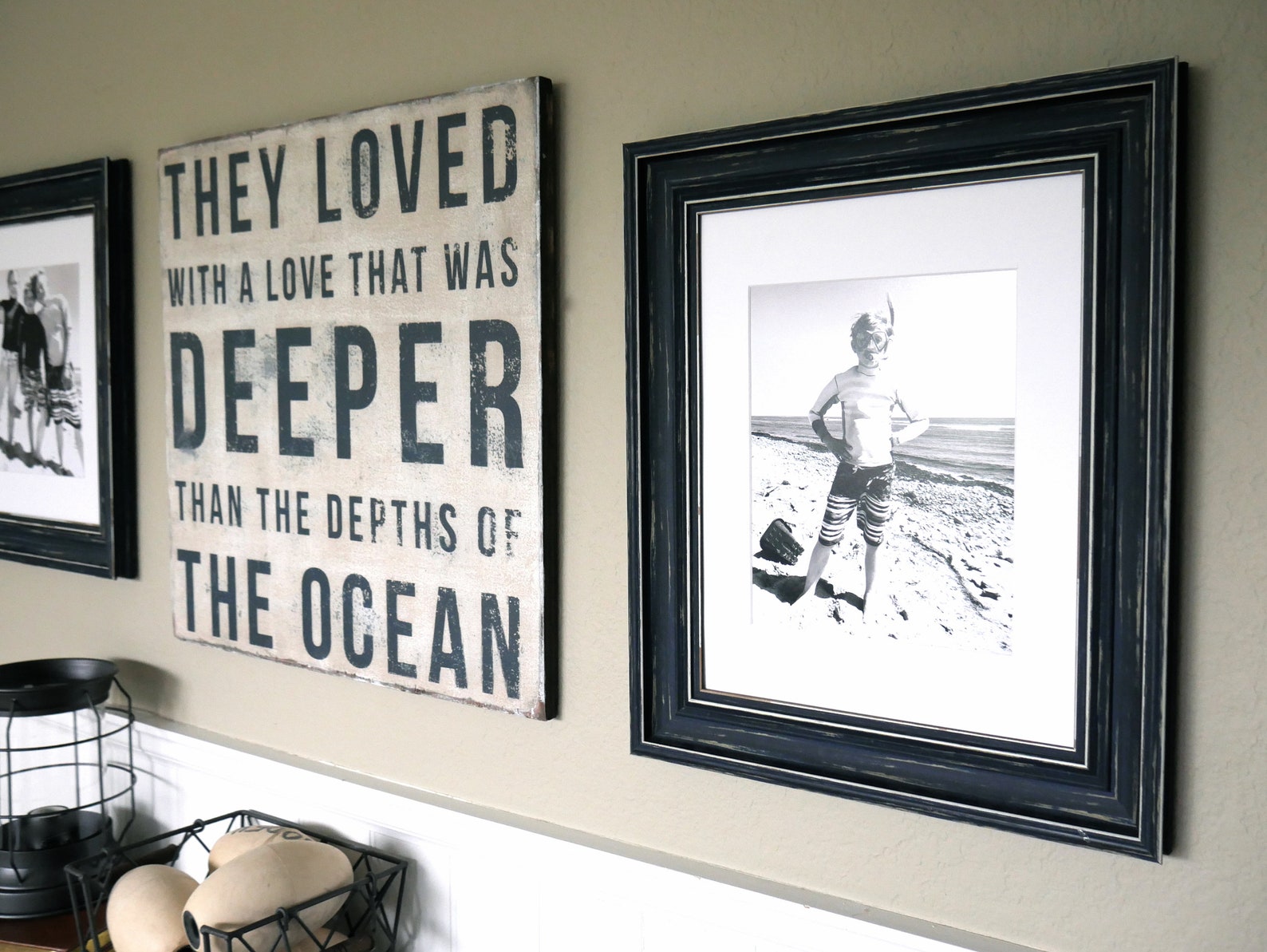 Meet Me Bye the Sea Depths of the Ocean Nautical Beach Sign - Etsy