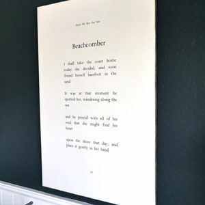 Meet Me Bye the Sea Beachcombers Prayer - Etsy