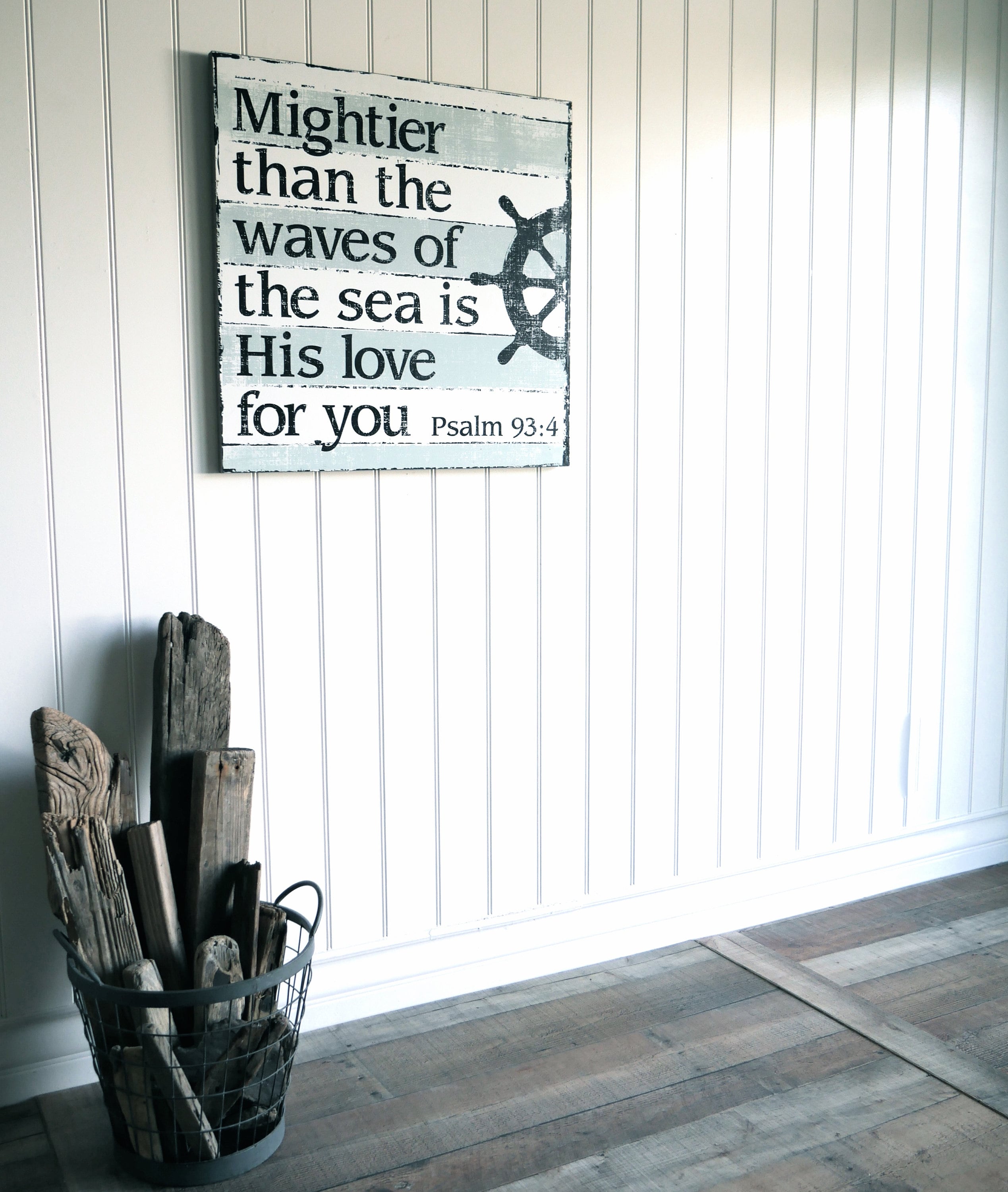 Meet Me Bye the Sea His Love Helm Sign - Etsy