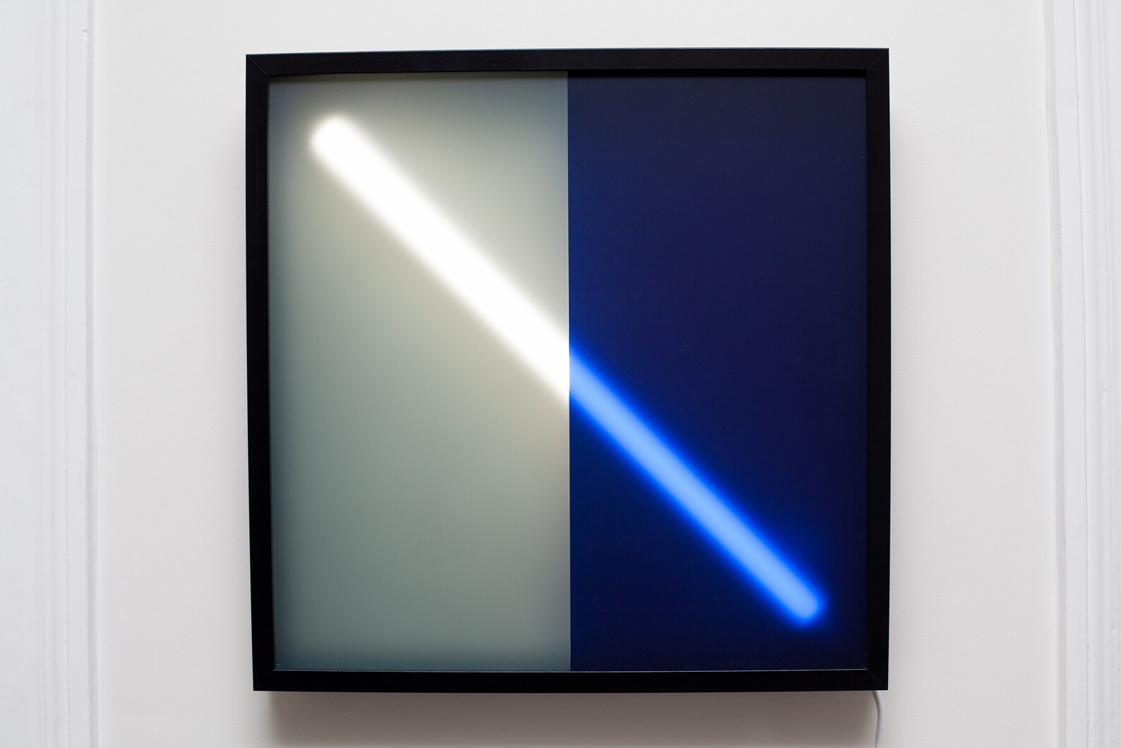 Alteray 2 - Geometric Abstract Light Art - Wall Lamp - LED Light Box ...