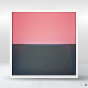 Geometric Abstract Light Art - Wall Lamp - LED Light Box - Frosted ...