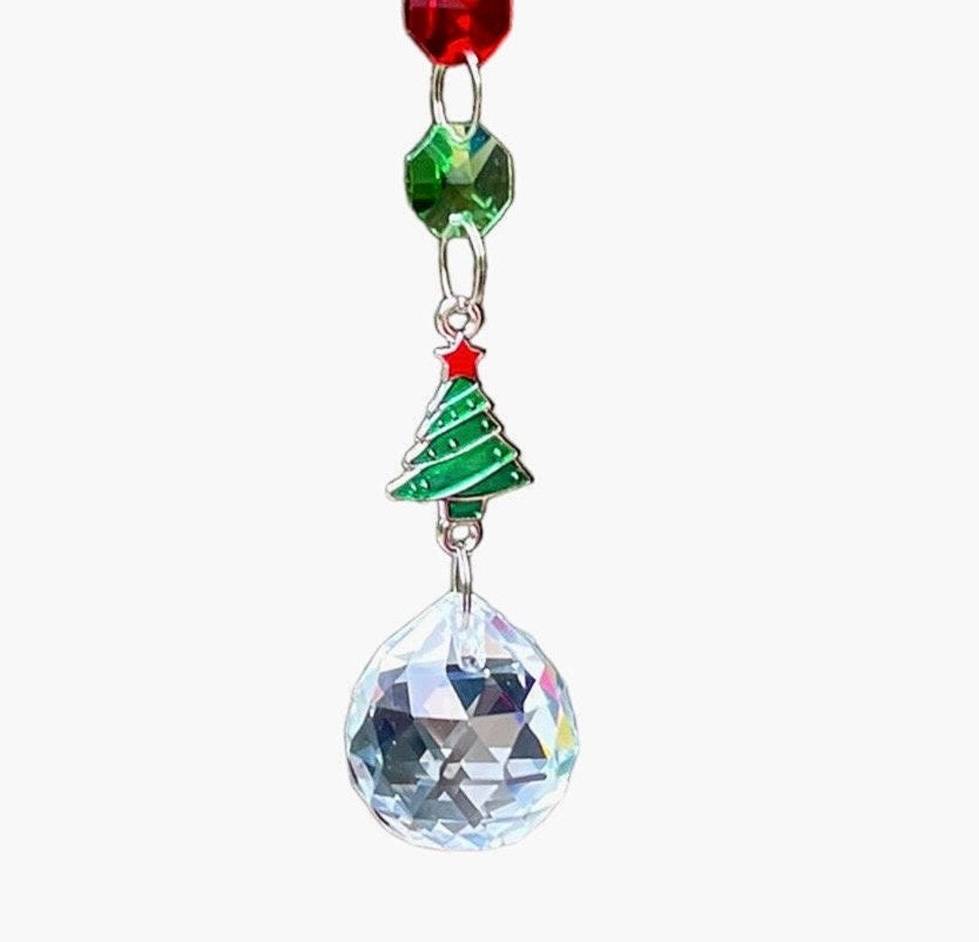 Christmas Tree Suncatcher, Window Decor - Etsy