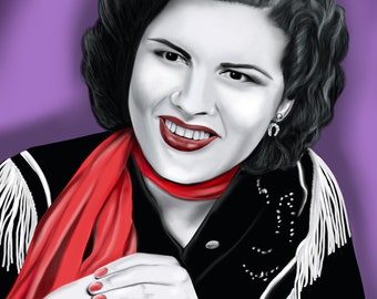 Patsy Cline Art - Etsy