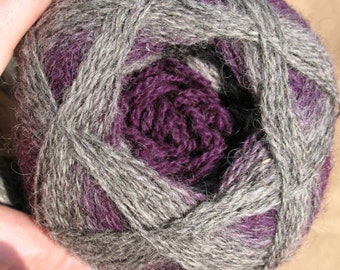 Black and Gray Yarn - Etsy