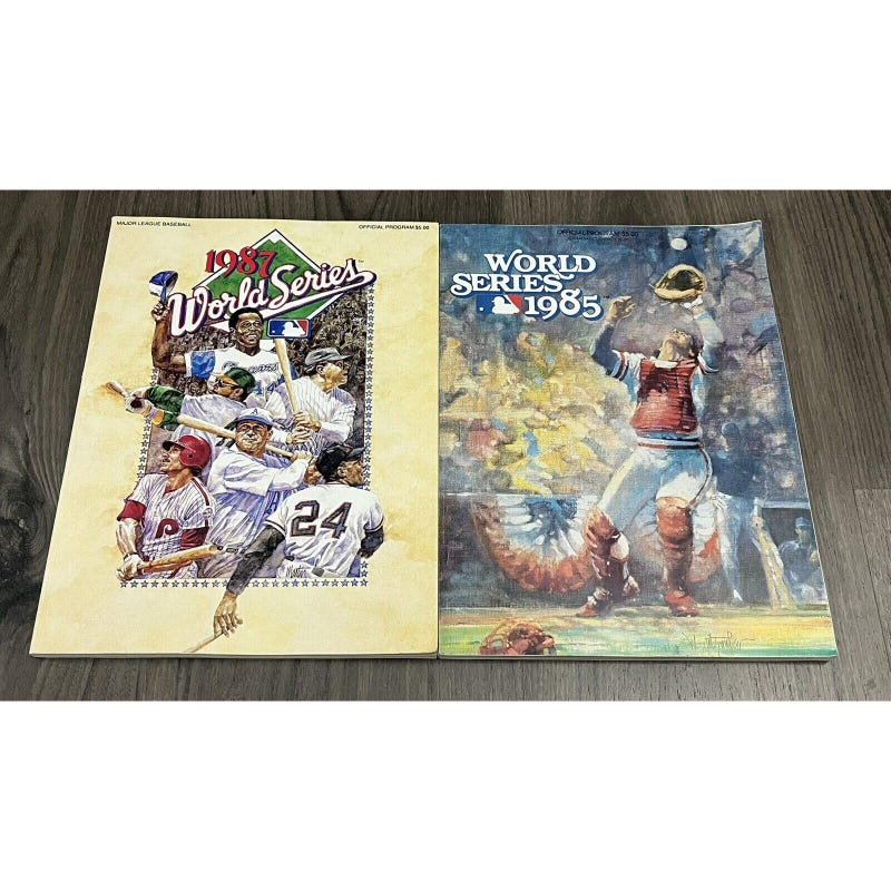 Mlb World Series Book - Etsy
