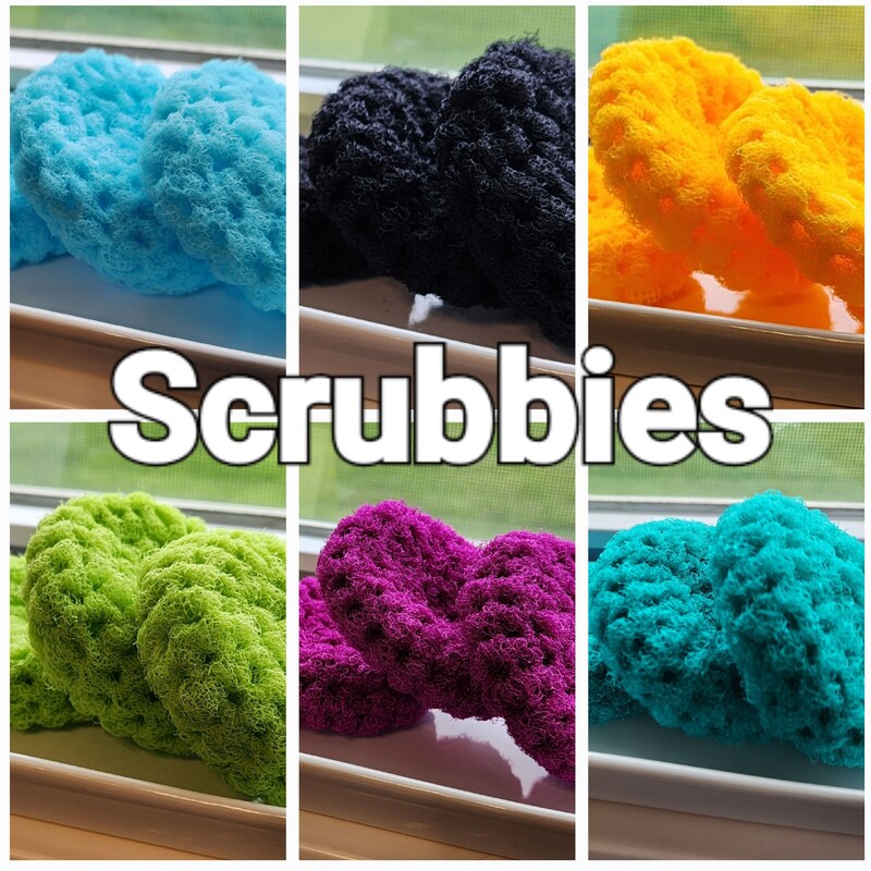 Crochet Pot Scrubber - Etsy