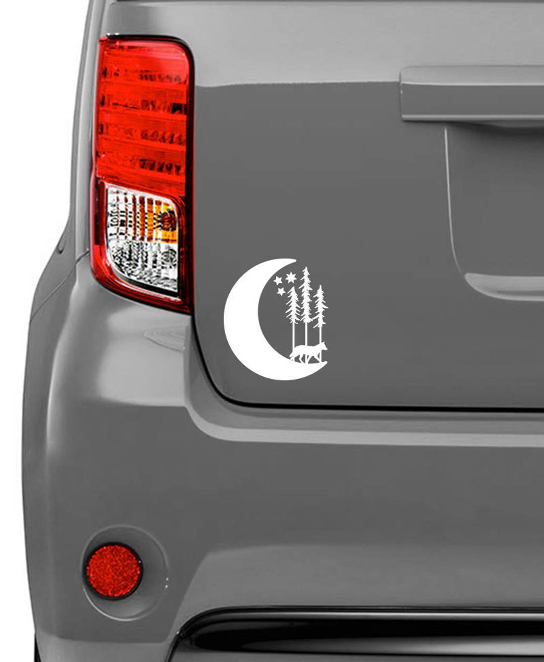 Wolf Moon Sticker Decal Your Choice of Color - Etsy